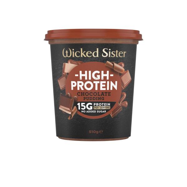Buy Wicked Sister High Protein Chocolate Pudding 510g | Coles