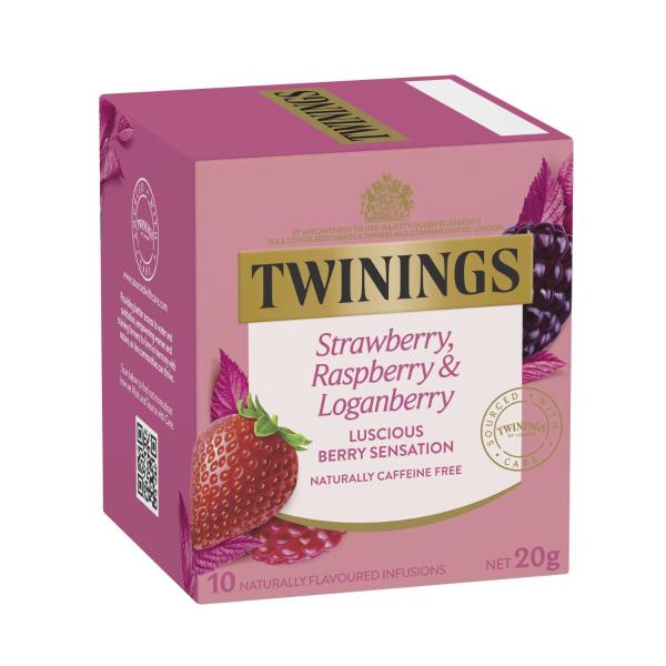 Buy Twining's Strawberry Raspberry & Loganberry Infusions Tea Bags 10 ...