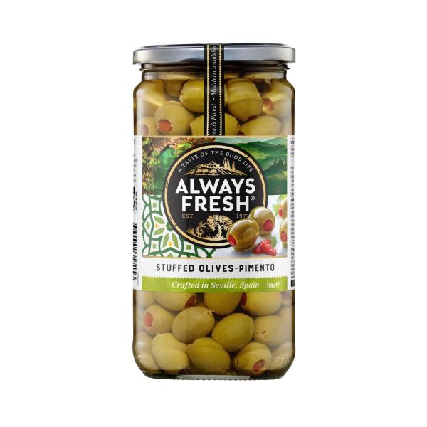 Buy Always Fresh Stuffed Olives Pimento 700g | Coles
