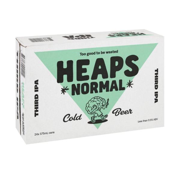Buy Heaps Normal Third Ipa Can 375ml 24 Pack | Coles