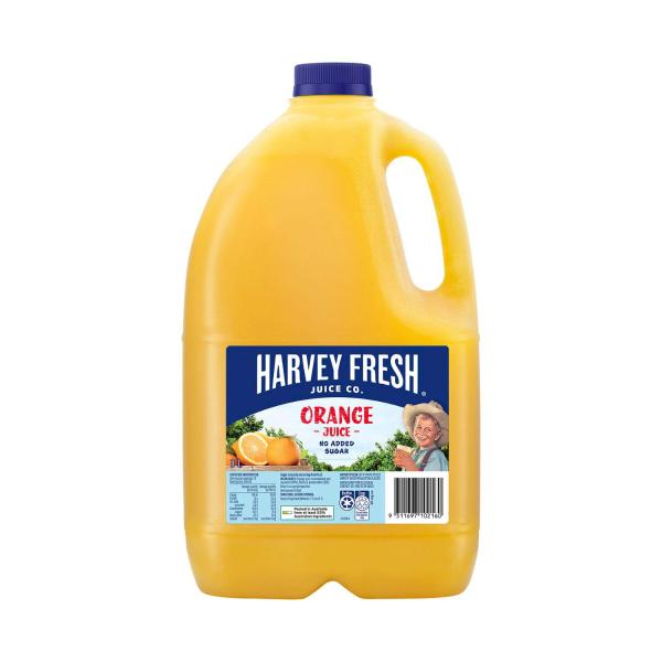 Buy Harvey Fresh Orange Juice Chilled 3L | Coles