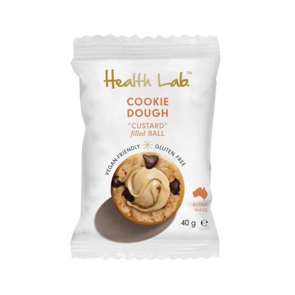 Buy Health Lab Cookie Dough Custard Filled Ball 40GRAM | Coles