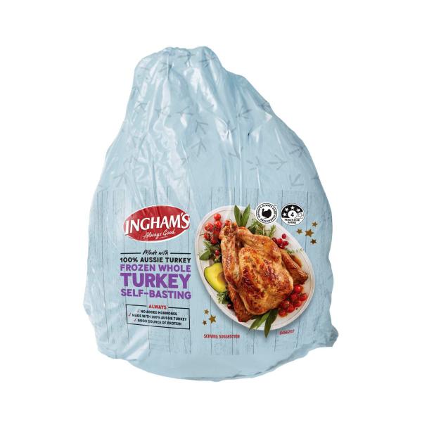 Buy Ingham's Frozen Whole Turkey 3kg | Coles