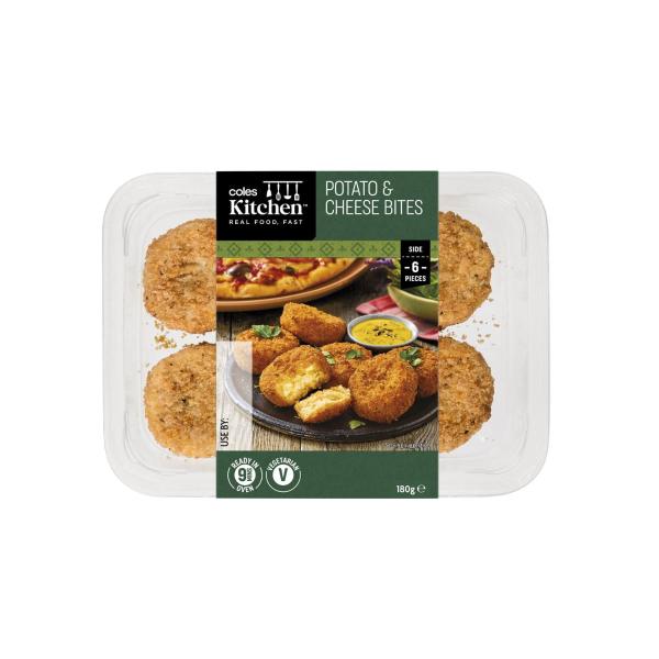 Buy Coles Kitchen Cheese & Potato Bites 180g | Coles