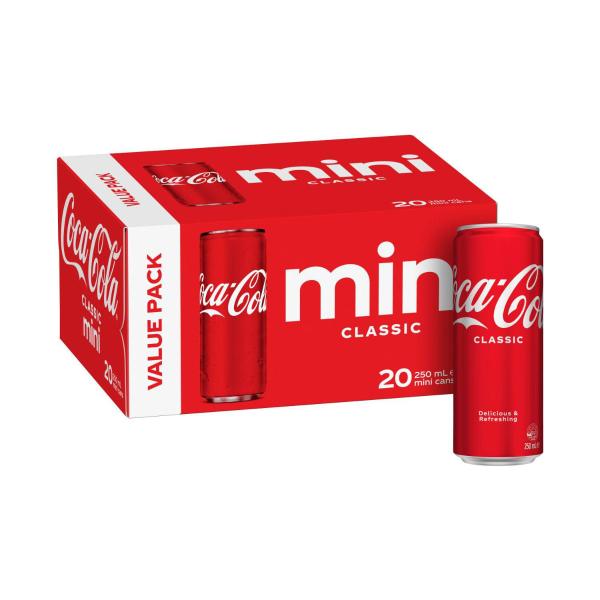 Buy Coca-cola Soft Drink 20x250mL 250mL | Coles