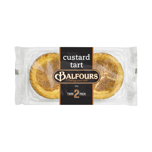 Buy Balfours Custard Tart 2 pack | Coles