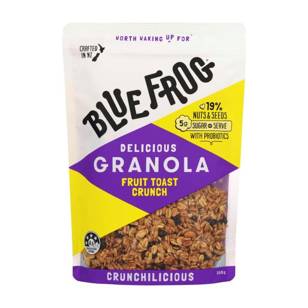 Buy Blue Frog Probiotic Granola Fruit Toast 350g 350GRAM | Coles