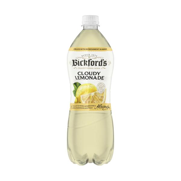 Buy Bickfords Cloudy Lemonade Soda 1l 1LITRE | Coles