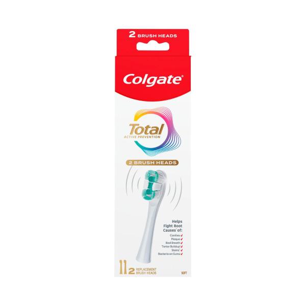 Buy Colgate Total Battery Toothbrush Refills 2 Pack | Coles