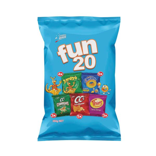 Buy Family Fun Mix Multipack 20 Pack 375g | Coles