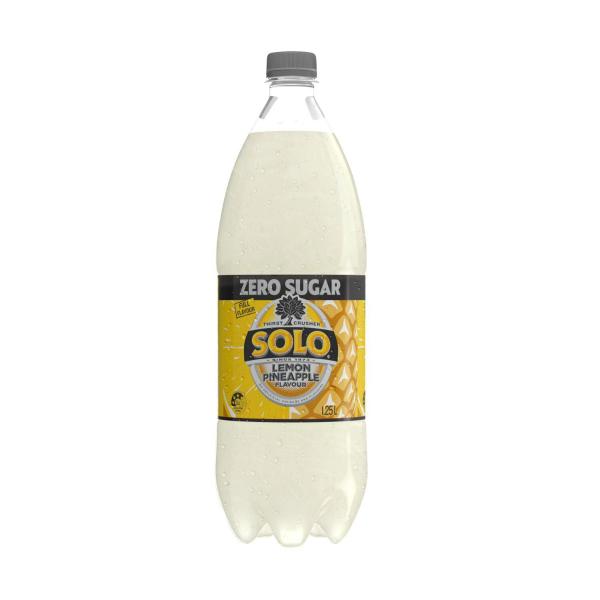 Buy Solo Lemon Pineapple Zero Sugar 1.25L | Coles