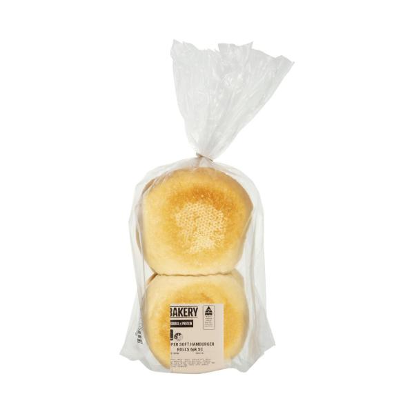 Buy Coles Bakery Hamburger Rolls 6 Pack | Coles