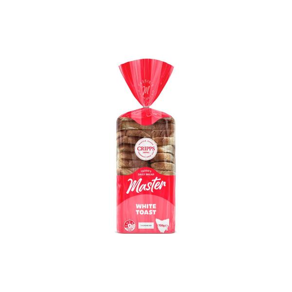 Buy Cripps Master Bread White Toast 700g | Coles