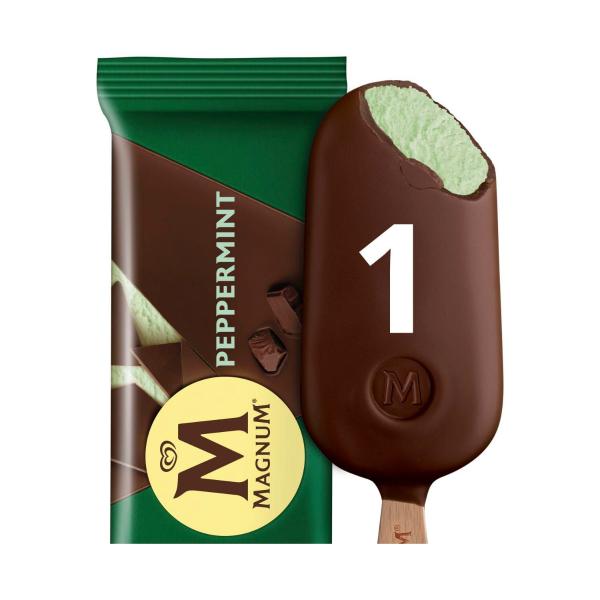 Buy Streets Magnum Ice Cream Peppermint 107mL | Coles