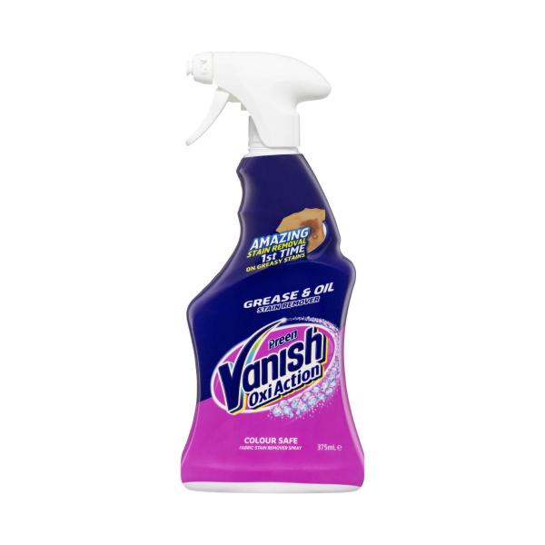 Buy Vanish Preen Oxi Action Grease & Oil Fabric Stain Remover Spray ...
