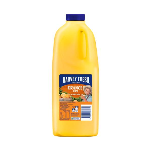 Buy Harvey Fresh 100% Orange Juice Chilled 2L | Coles