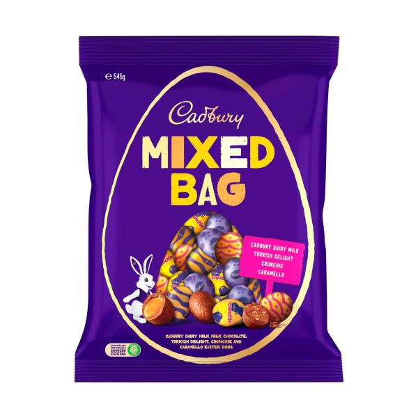 Buy Cadbury Selections Large Easter Chocolate Eggs Bag 545g | Coles