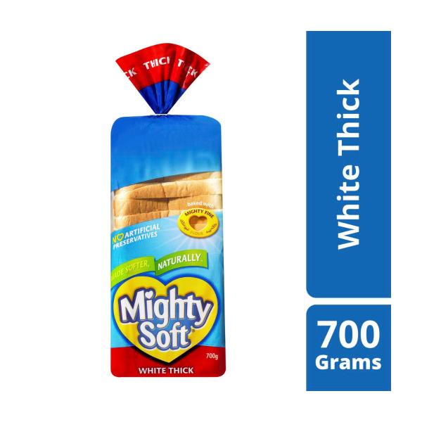 Buy Mighty Soft White Thick Bread 700g | Coles