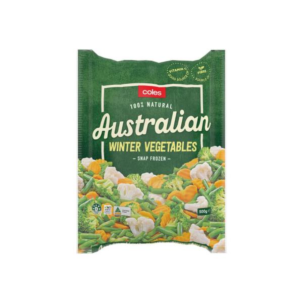 Buy Coles Snap Frozen Winter Vegetables 500g | Coles