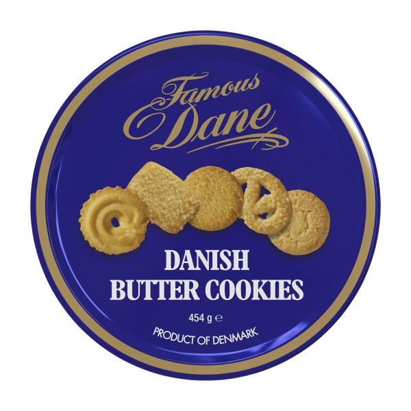 Buy Famous Dane Danish Butter Cookies 454g | Coles