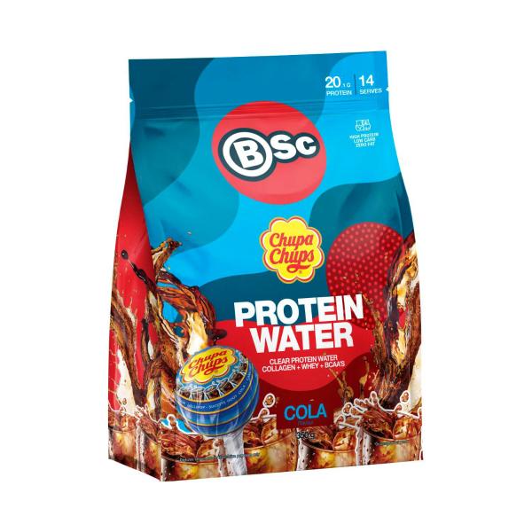 Buy BSc X Chupa Chups Protein Water Cola 350g | Coles
