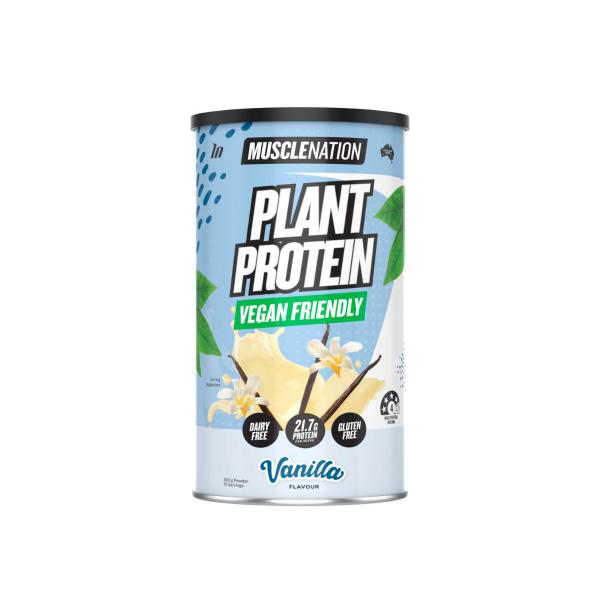 Buy Muscle Nation Plant Protein Powder Vanilla 300g | Coles